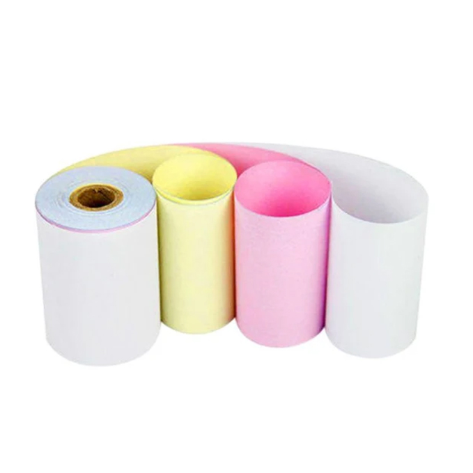NCR – Carbonless Paper Roll 2 Ply 76mm*65mm 50gsm Core 13mm (BC000056 ...