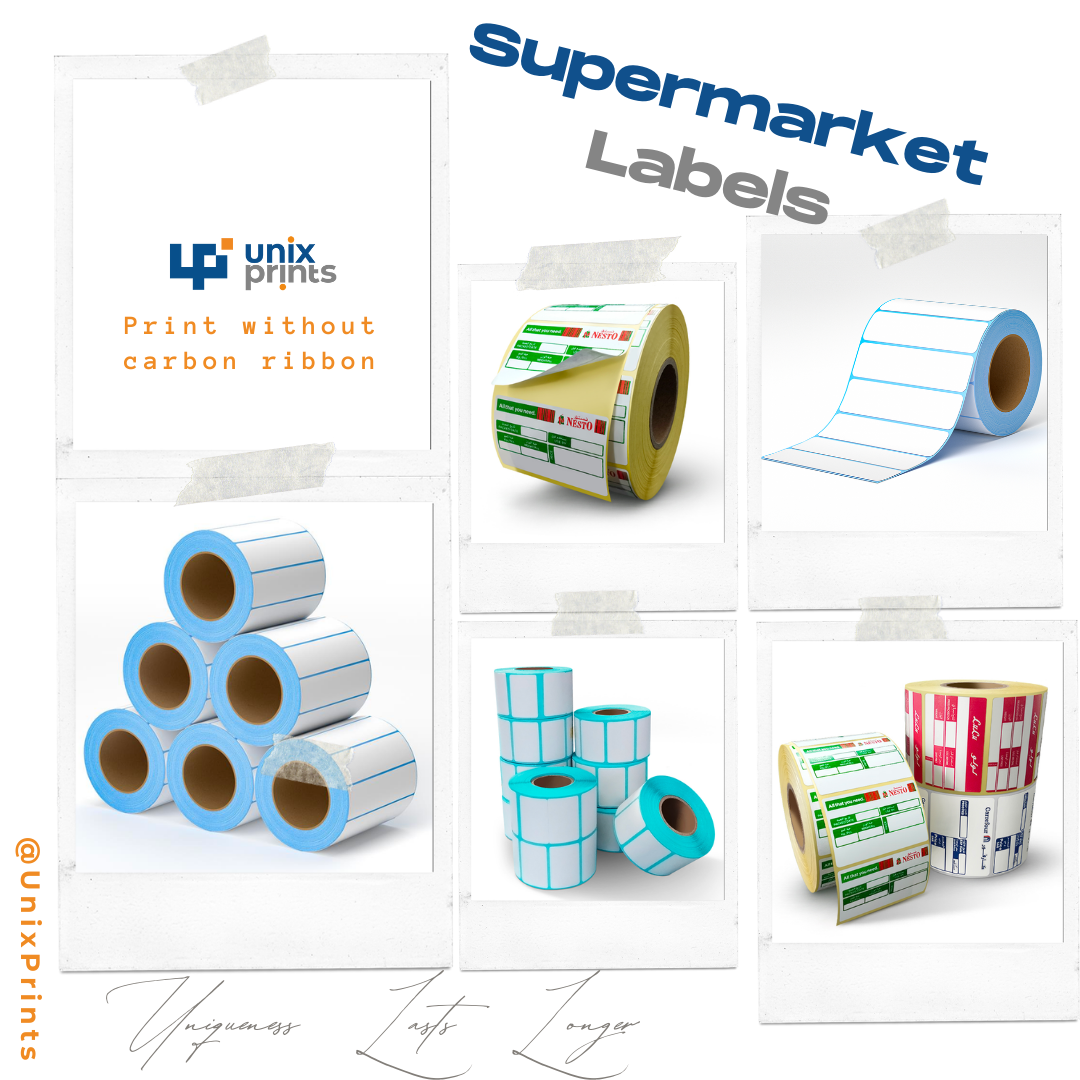 Supermarket Labels – Unix Prints
