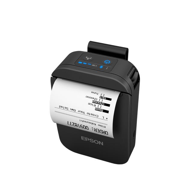 Epson TM-P20II (101): Bluetooth, USB-C, Black, Mobile Receipt Printer ...